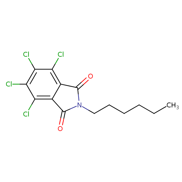 1H-Isoindole-1,3(2H)-dione, 4,5,6,7-tetrachloro-2-hexyl- | SIELC Technologies