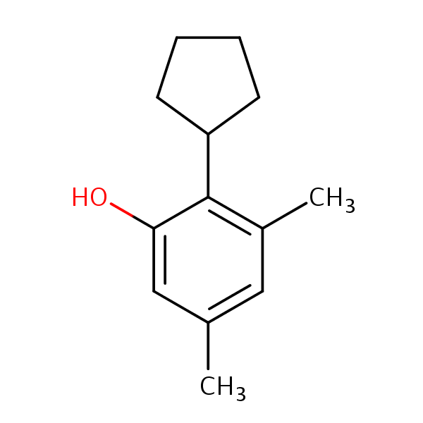 2-Cyclopentyl-3,5-xylenol | SIELC Technologies