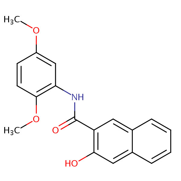 2-Naphthalenecarboxamide, N-(2,5-dimethoxyphenyl)-3-hydroxy- | SIELC ...