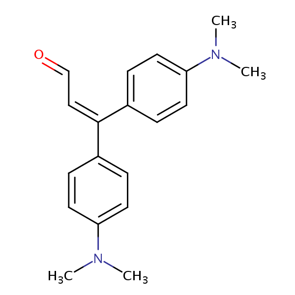 2-Propenal, 3,3-bis[4-(dimethylamino)phenyl]- | SIELC Technologies