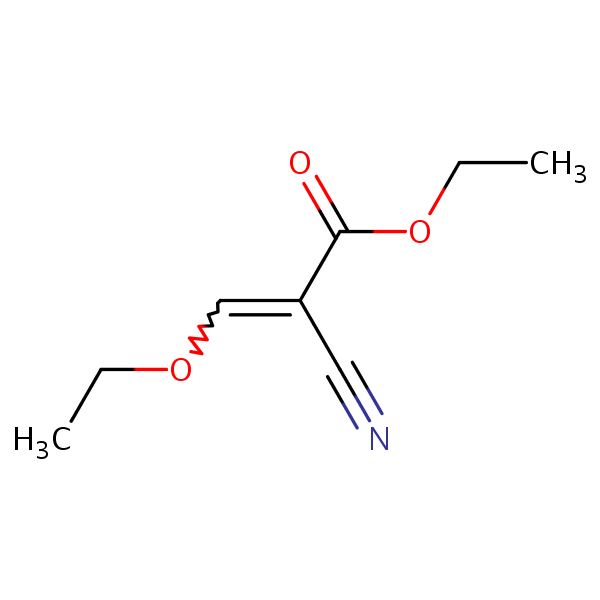 2-Propenoic acid, 2-cyano-3-ethoxy-, ethyl ester | SIELC Technologies