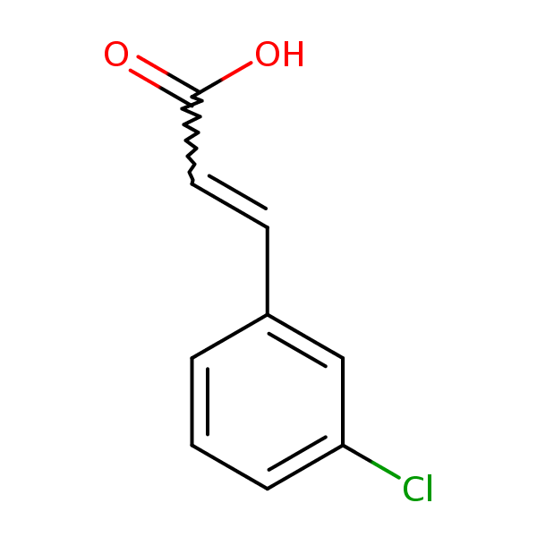 2-Propenoic acid, 3-(3-chlorophenyl)- | SIELC Technologies