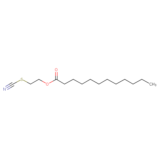 2-Thiocyanatoethyl dodecanoate | SIELC Technologies