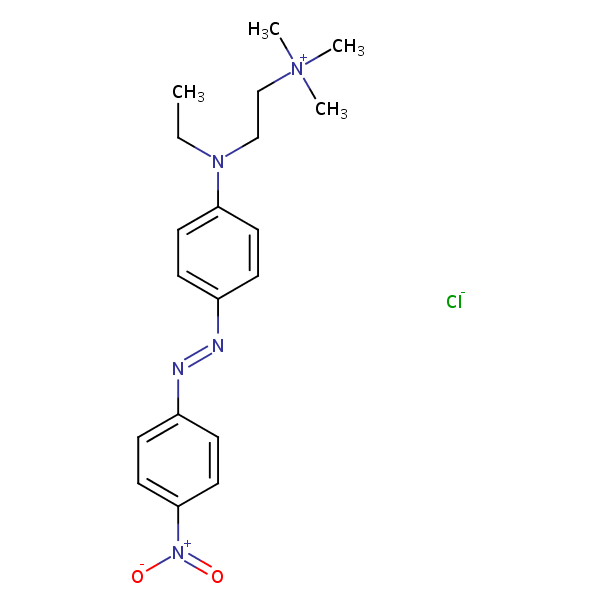 2-(ethyl{4-[(e)-(4-nitrophenyl)diazenyl]phenyl}amino)-n,n,n-trimethylethanaminium chloride ...