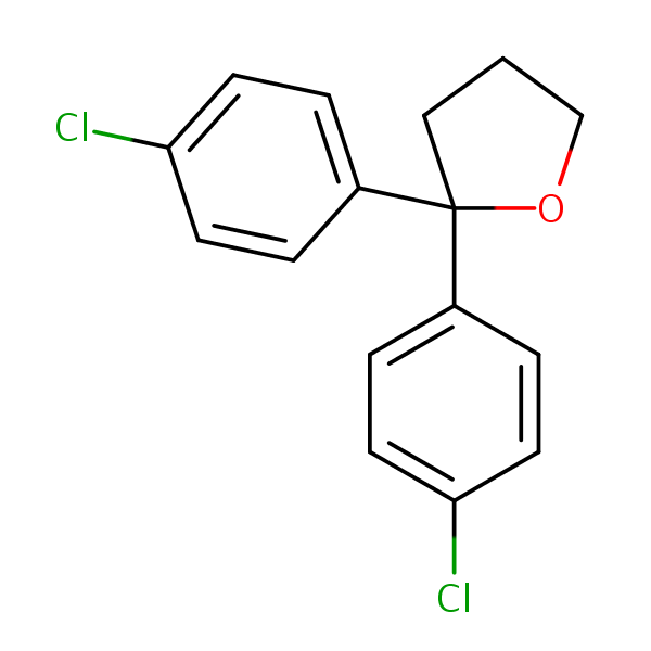 2,2-Bis(4-chlorophenyl)tetrahydrofuran | SIELC Technologies
