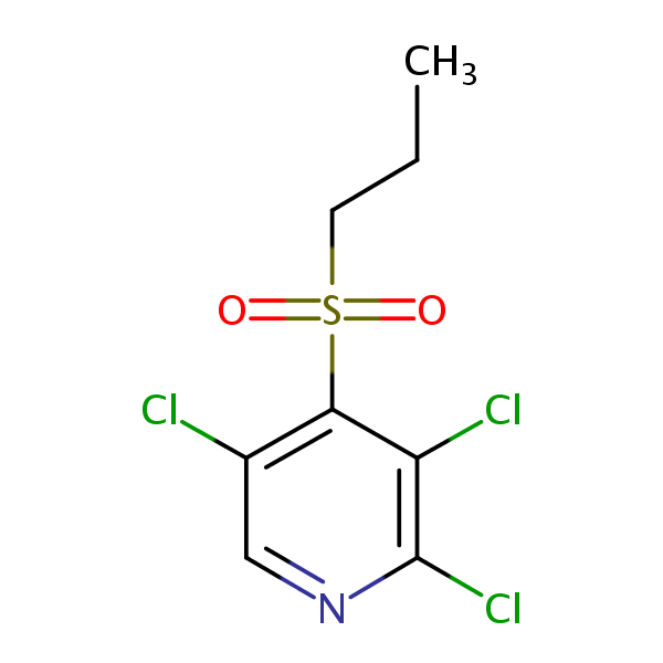 2,3,5-Trichloro-4-(propylsulfonyl)pyridine | SIELC Technologies
