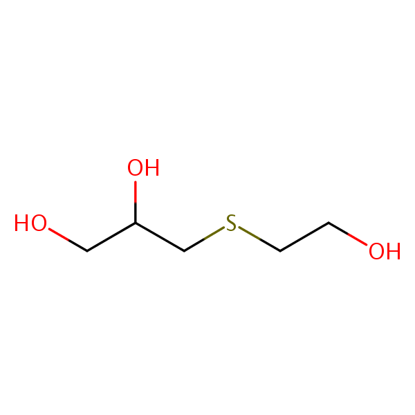 3-[(2-Hydroxyethyl)thio]-1,2-propanediol | SIELC Technologies