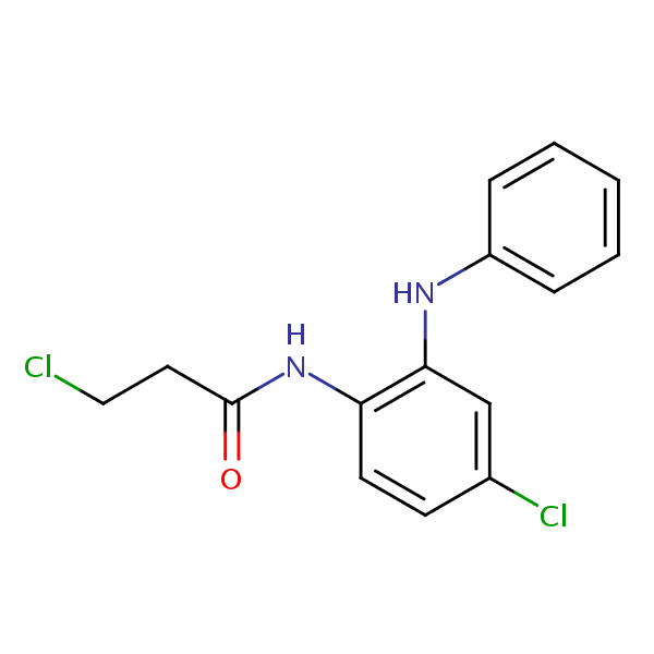 3-Chloro-N-(4-chloro-2-(anilino)phenyl)propionamide | SIELC Technologies