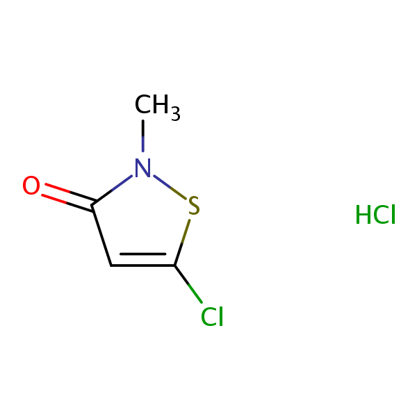 3(2H)-Isothiazolone, 5-chloro-2-methyl-, hydrochloride | SIELC Technologies