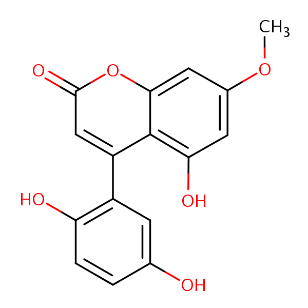 4-(2,5-Dihydroxyphenyl)-5-hydroxy-7-methoxy-2-benzopyrone | SIELC ...