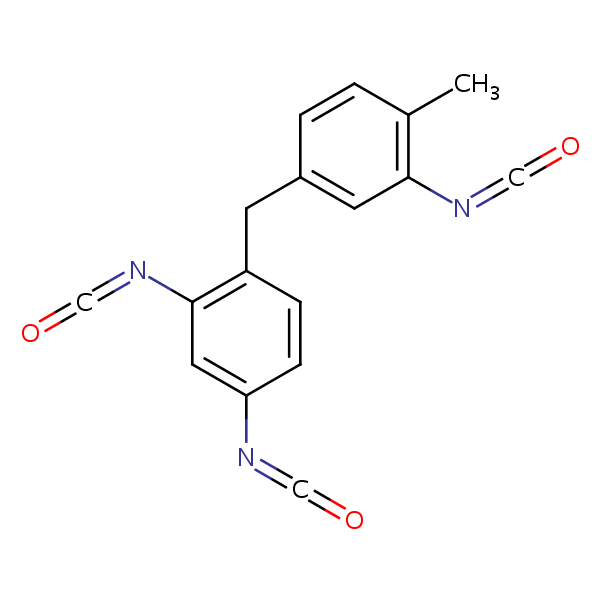 4-((3-Isocyanato-4-methylphenyl)methyl)-m-phenylene diisocyanate ...