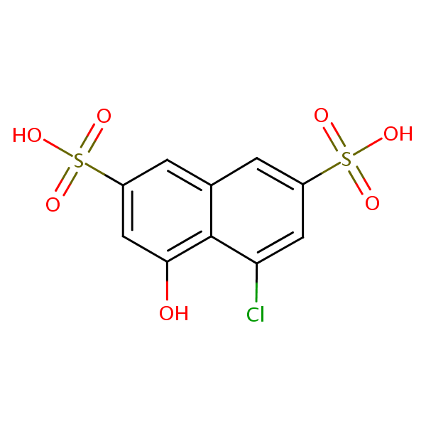 4-Chloro-5-hydroxynaphthalene-2,7-disulphonic acid | SIELC Technologies