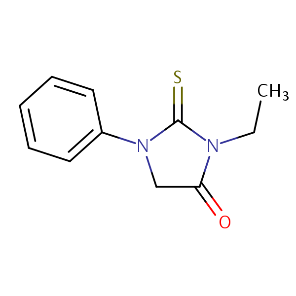4-Imidazolidinone, 3-ethyl-1-phenyl-2-thioxo- | SIELC Technologies