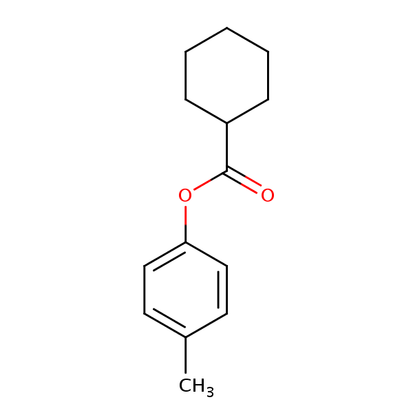 4-Methylphenyl cyclohexanecarboxylate | SIELC Technologies