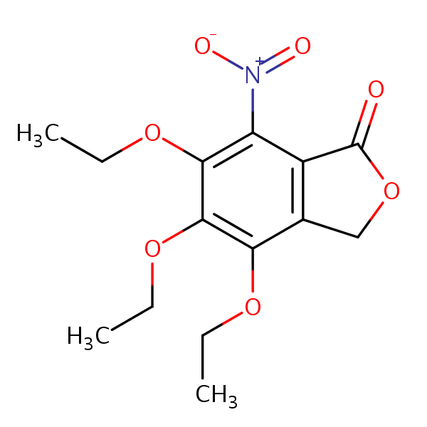 4,5,6-Triethoxy-7-nitrophthalide | SIELC Technologies