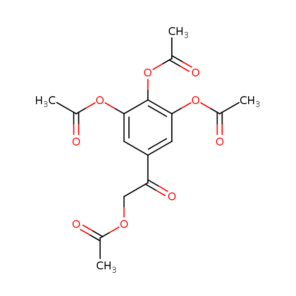 5-(2-Acetoxyacetyl)benzene-1,2,3-triyl triacetate | SIELC Technologies