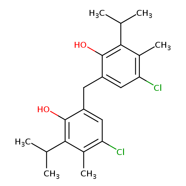 6,6’-Methylenebis(4-chloro-2-isopropyl-m-cresol) | SIELC Technologies