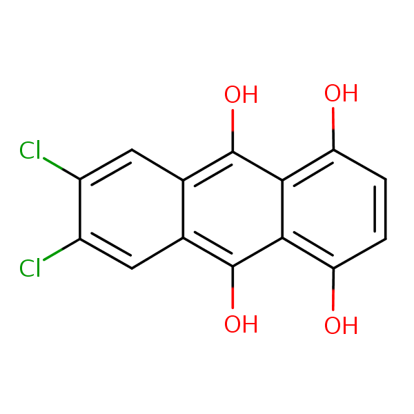 6,7-Dichloroanthracene-1,4,9,10-tetrol | SIELC Technologies