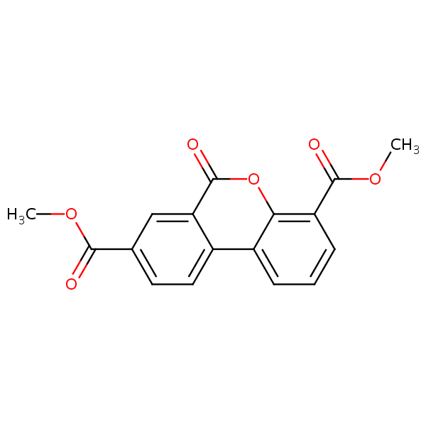 6H-Dibenzo[b,d]pyran-4,8-dicarboxylic acid, 6-oxo-, dimethyl ester ...