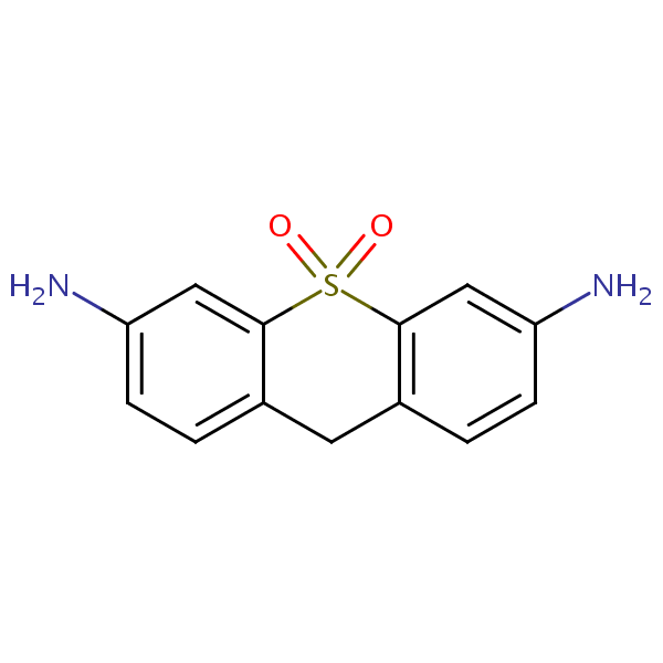 9H-Thioxanthene-3,6-diamine, 10,10-dioxide | SIELC Technologies