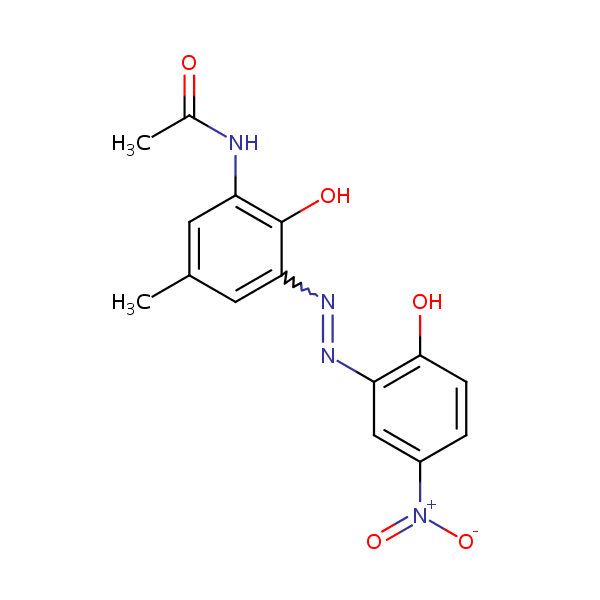 Acetamide, N-[2-hydroxy-3-[(2-hydroxy-5-nitrophenyl)azo]-5-methylphenyl]- | SIELC Technologies