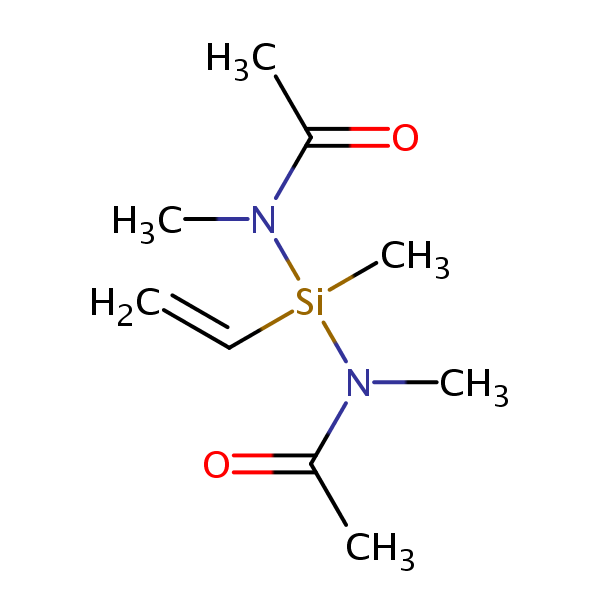 Acetamide, N,N’-(ethenylmethylsilylene)bis[N-methyl- | SIELC Technologies