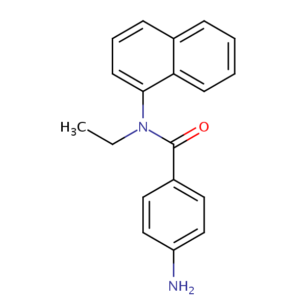 Benzamide, 4-amino-N-ethyl-N-1-naphthalenyl- | SIELC