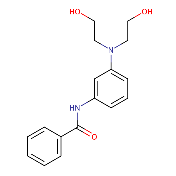 Benzamide, N-[3-[bis(2-hydroxyethyl)amino]phenyl]- | SIELC Technologies