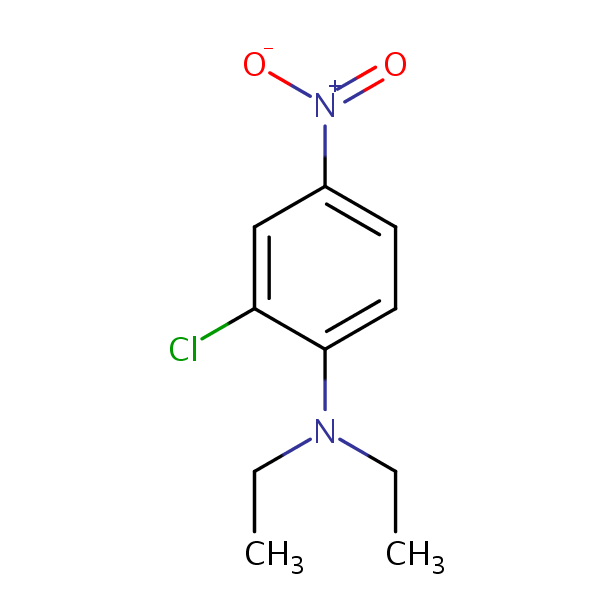 Benzenamine, 2-chloro-N,N-diethyl-4-nitro- | SIELC Technologies