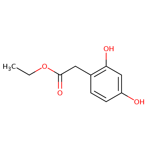 Benzeneacetic acid, 2,4-dihydroxy-, ethyl ester | SIELC Technologies