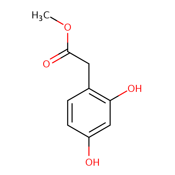 Benzeneacetic acid, 2,4-dihydroxy-, methyl ester | SIELC Technologies