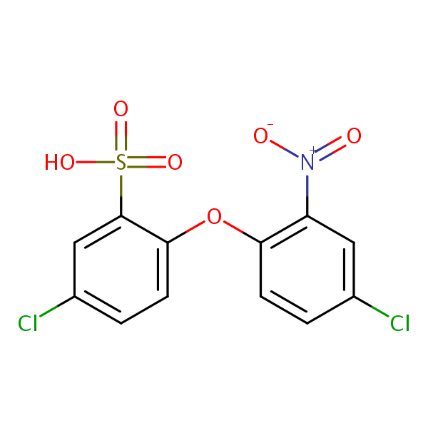Benzenesulfonic acid, 5-chloro-2-(4-chloro-2-nitrophenoxy)- | SIELC Technologies