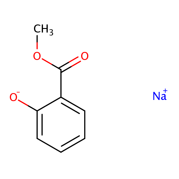 Benzoic acid, 2-hydroxy-, methyl ester, sodium salt | SIELC Technologies