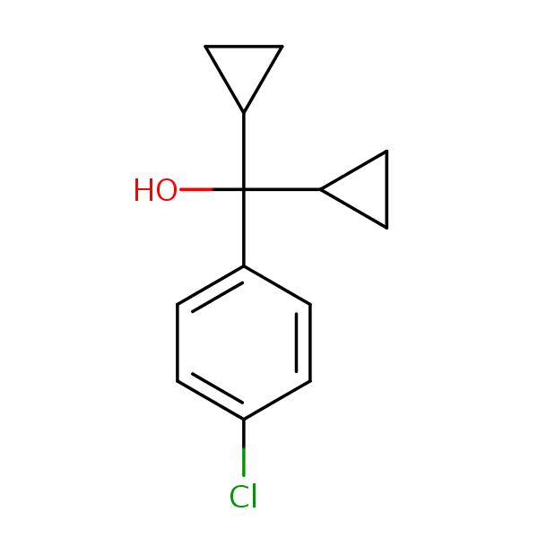 Benzyl alcohol, p-chloro-alpha,alpha-dicyclopropyl- | SIELC Technologies