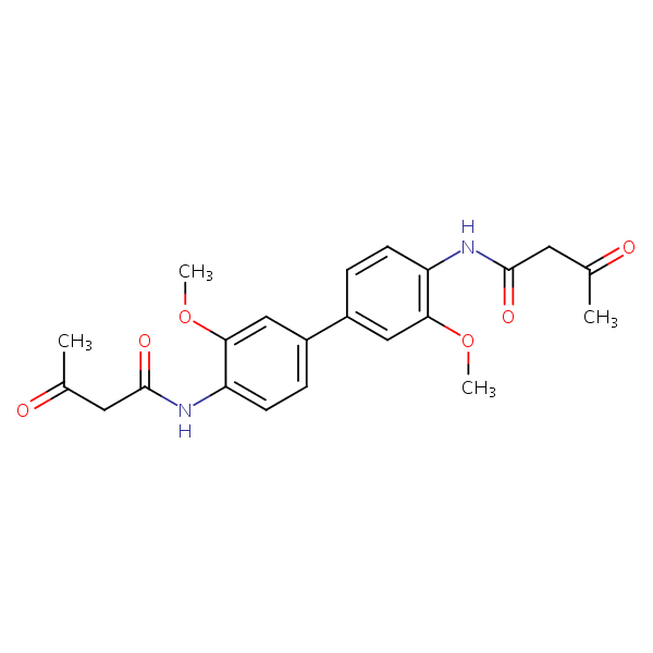 Butanamide, N,N’-(3,3’-dimethoxy[1,1’-biphenyl]-4,4’-diyl)bis[3-oxo ...
