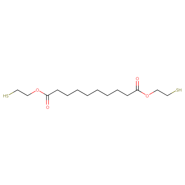 Decanedioic acid, bis(2-mercaptoethyl) ester | SIELC Technologies