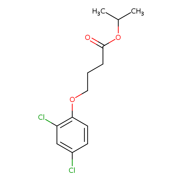 Isopropyl Butanoate Structure