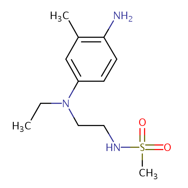 N-{2-[(4-amino-3-methylphenyl)(ethyl)amino]ethyl}methanesulfonamide | SIELC Technologies