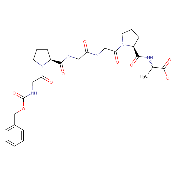 N-Carbobenzoxyglycyl-prolyl-glycyl-glycyl-prolyl-alanine | SIELC ...