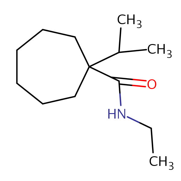 N-Ethyl-1-isopropylcycloheptanecarboxamide | SIELC Technologies