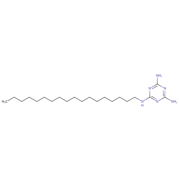 N Octadecyl 1 3 5 triazine 2 4 6 triamine SIELC n-octadecyl-1-3-5-triazine-2-4-6-triamine-sielc