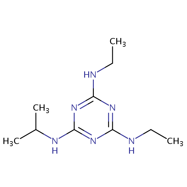 N,N’-Diethyl-N’’-isopropyl-1,3,5-triazine-2,4,6-triamine | SIELC ...