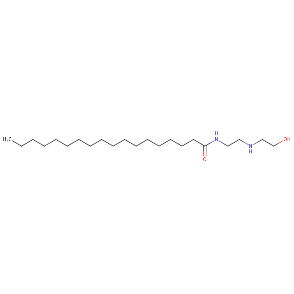 Octadecanamide, N-[2-[(2-hydroxyethyl)amino]ethyl]- | SIELC Technologies