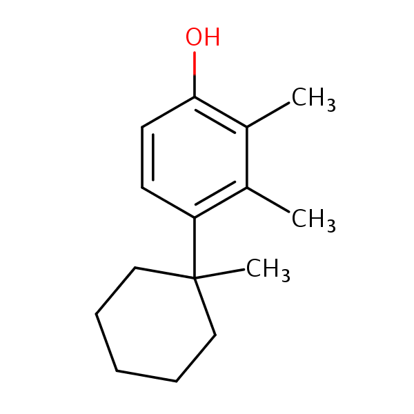 Phenol, 2,3-dimethyl-4-(1-methylcyclohexyl)- | SIELC Technologies