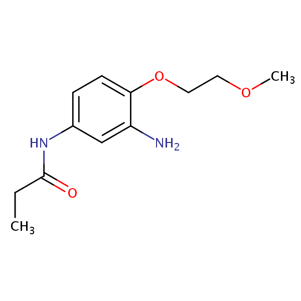 Propanamide, N-[3-amino-4-(2-methoxyethoxy)phenyl]- | SIELC Technologies