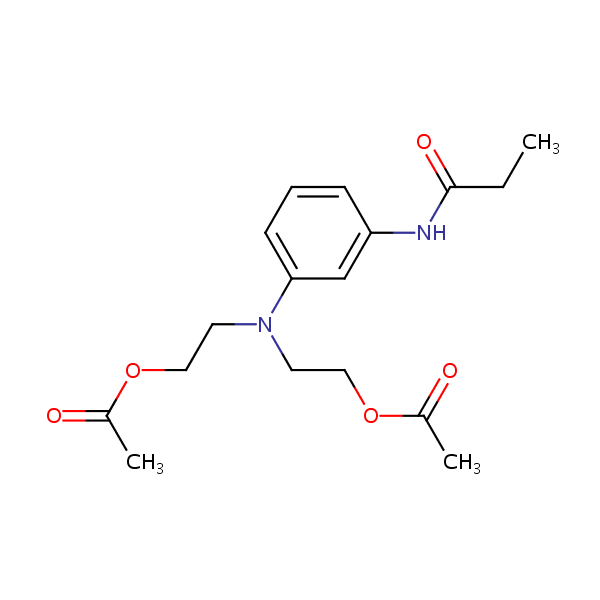 Propanamide, N-[3-[bis[2-(acetyloxy)ethyl]amino]phenyl]- | SIELC Technologies