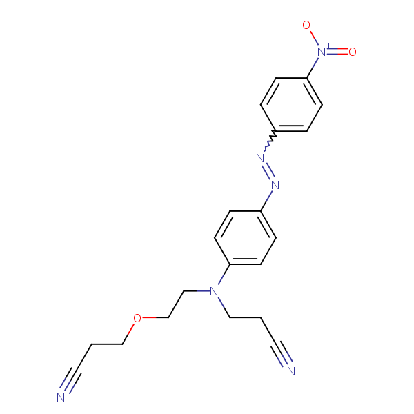 Propanenitrile, 3-[[2-(2-cyanoethoxy)ethyl][4-[(4-nitrophenyl)azo ...
