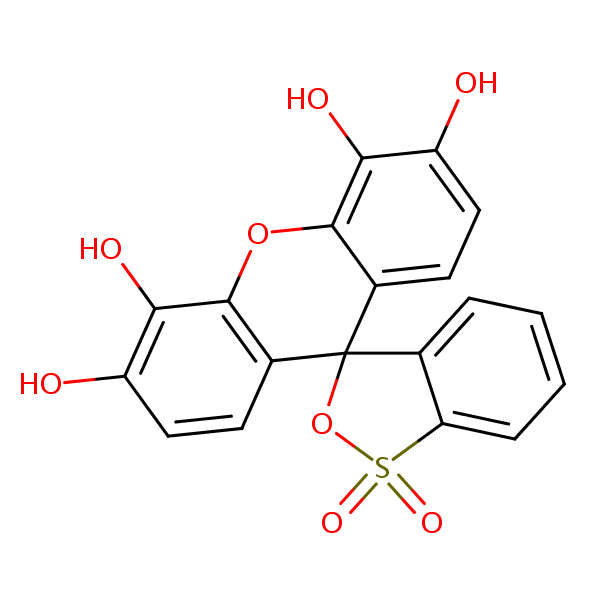 Spiro[3H-2,1-benzoxathiole-3,9’-[9H]xanthene]-3’,4’,5’,6’-tetrol, 1,1 ...
